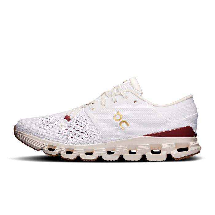On Cloud X 4 Ivory Cream Shoes - On Cloud